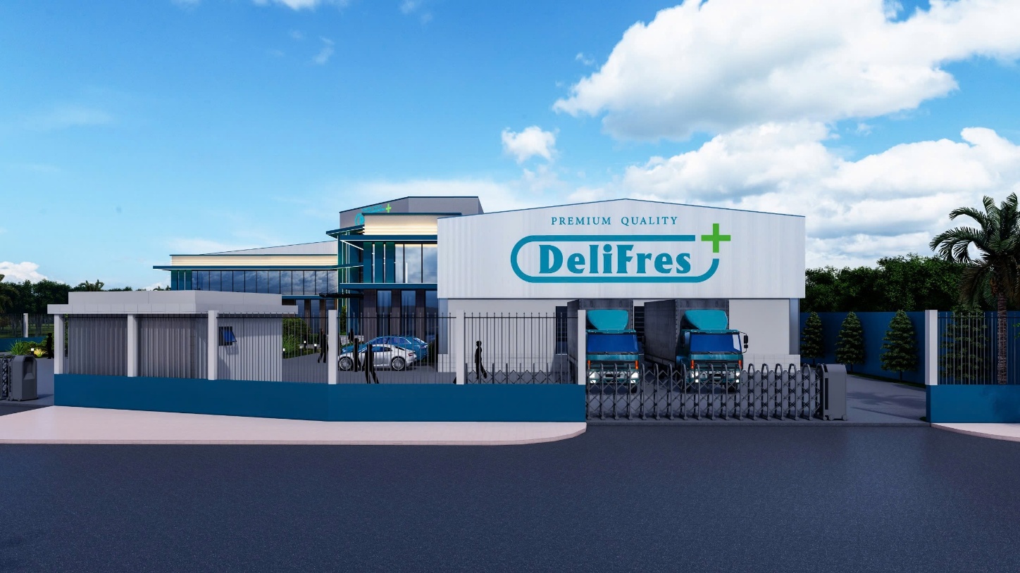 Công ty cổ phần Good Food For Life khởi công nhà máy sữa Delifarm: Bước ...