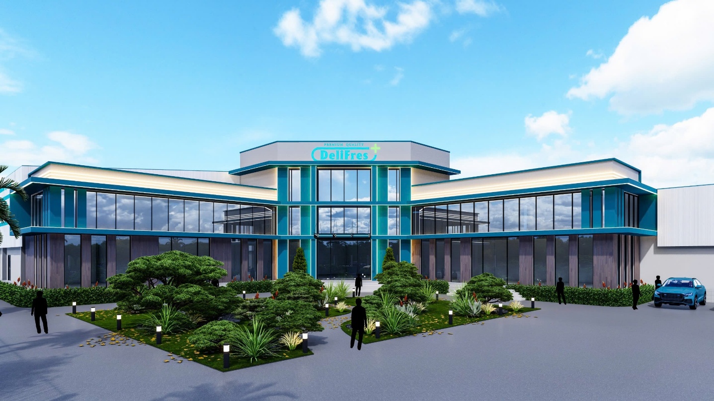 Công ty cổ phần Good Food For Life khởi công nhà máy sữa Delifarm: Bước ...