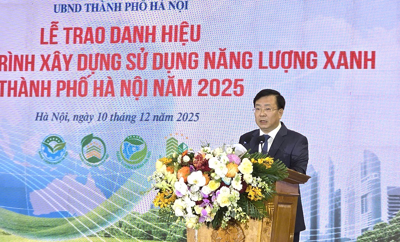 Vinh danh 87 cơ sở, công trình xây dựng sử dụng năng lượng xanh năm 2025