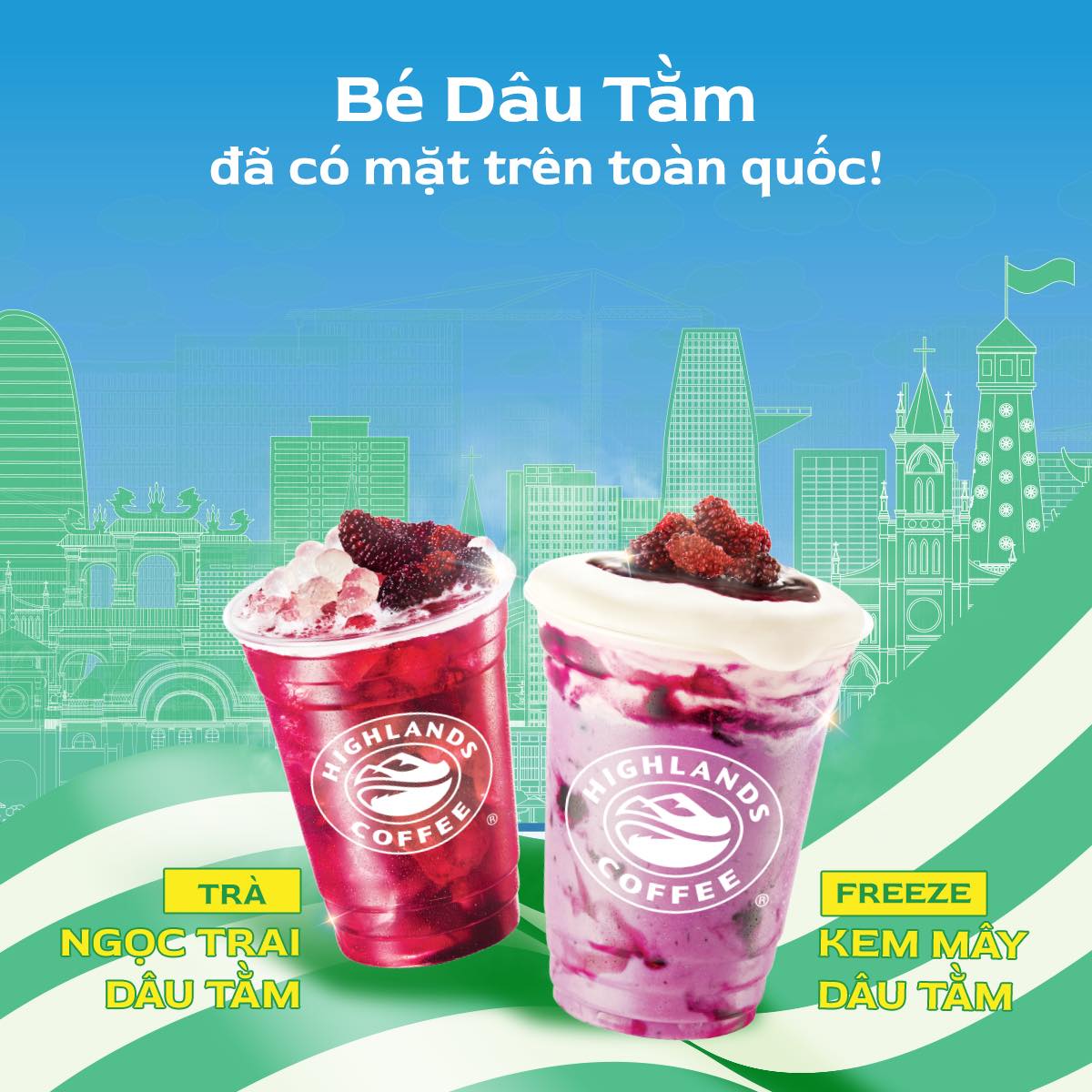 Khám phá menu khuấy đảo mùa hè của Highlands Coffee